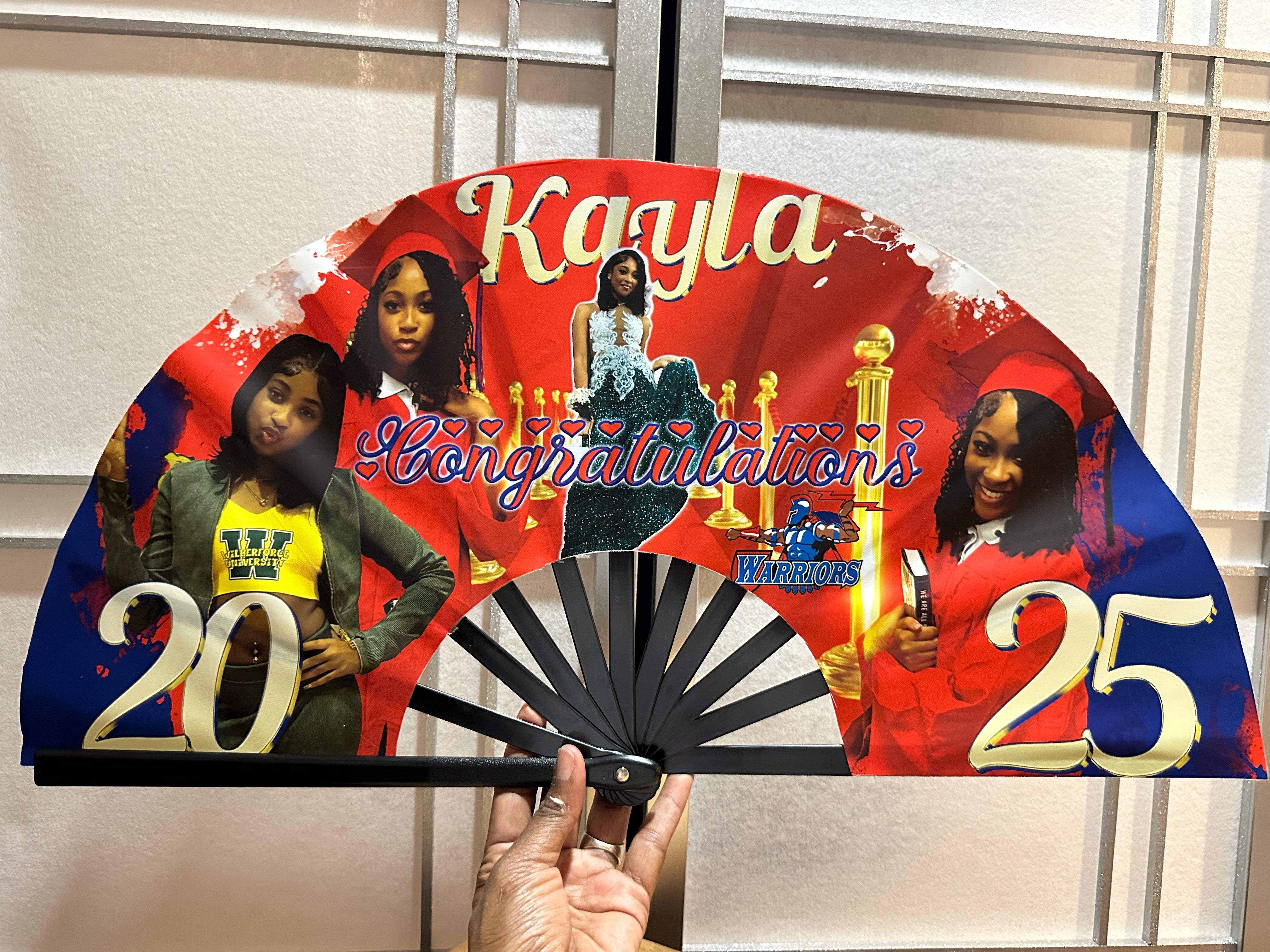 Customized Clack Fan – GLEESH Unlimited LLC