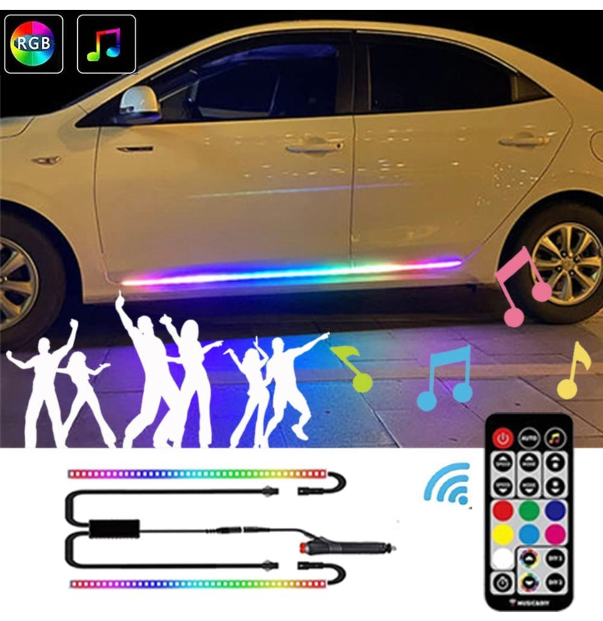 RGB RUNNING BOARD LIGHTS – GLEESH Unlimited LLC